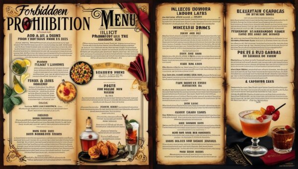 Prohibition Menus: A Delicious Journey Across Locations