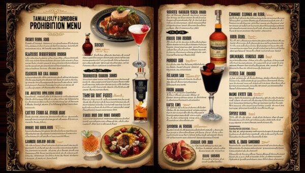 Prohibition Menus: A Delicious Journey Across Locations