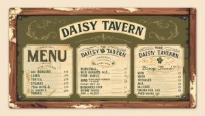The Daisy Tavern Menu: A Journey Through Conshohocken's Gastro Gem