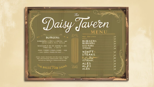 The Daisy Tavern Menu: A Journey Through Conshohocken's Gastro Gem