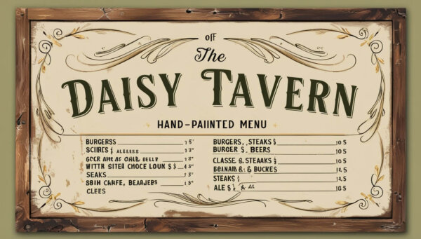 The Daisy Tavern Menu: A Journey Through Conshohocken's Gastro Gem